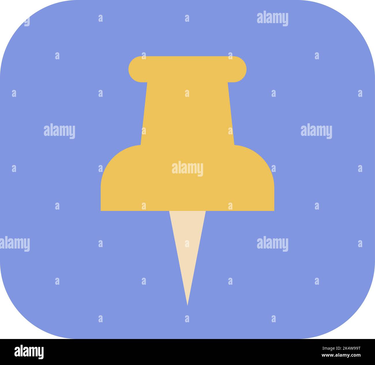 Note office pin icon hi-res stock photography and images - Alamy