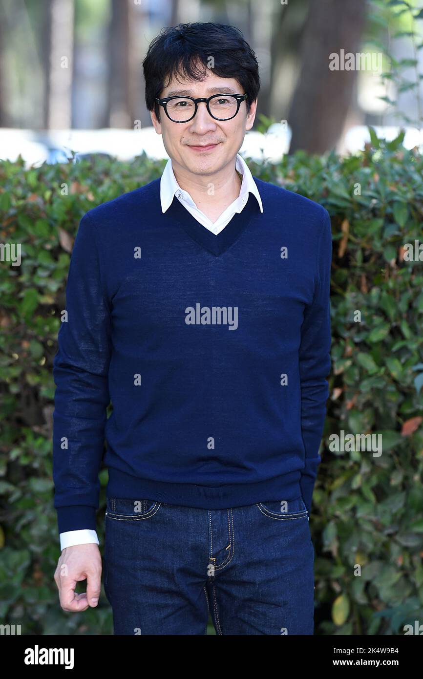 Rome (Italy), October 4, 2022. American actor Jonathan Ke Huy Quan ...