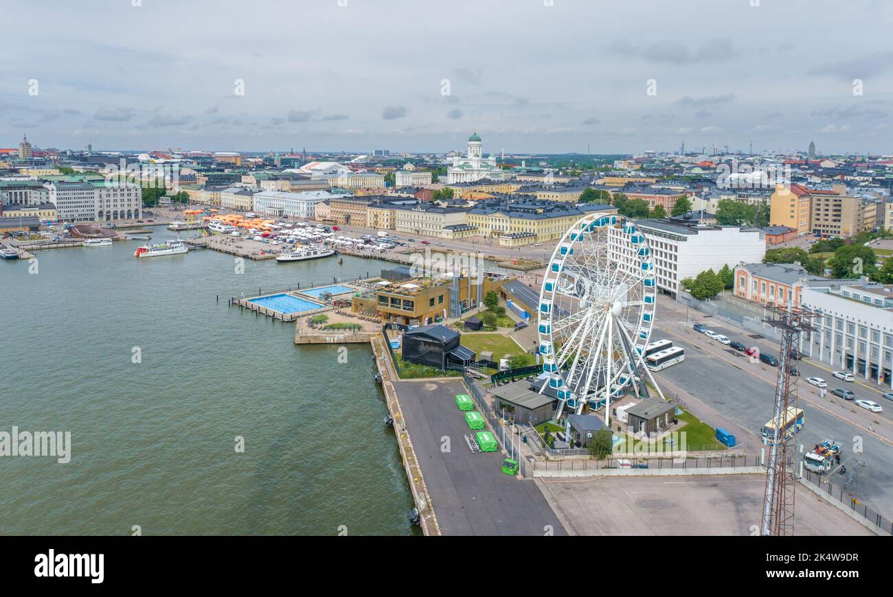 SkyWheel Helsinki is a 40 meter tall Ferris wheel in central Helsinki ...