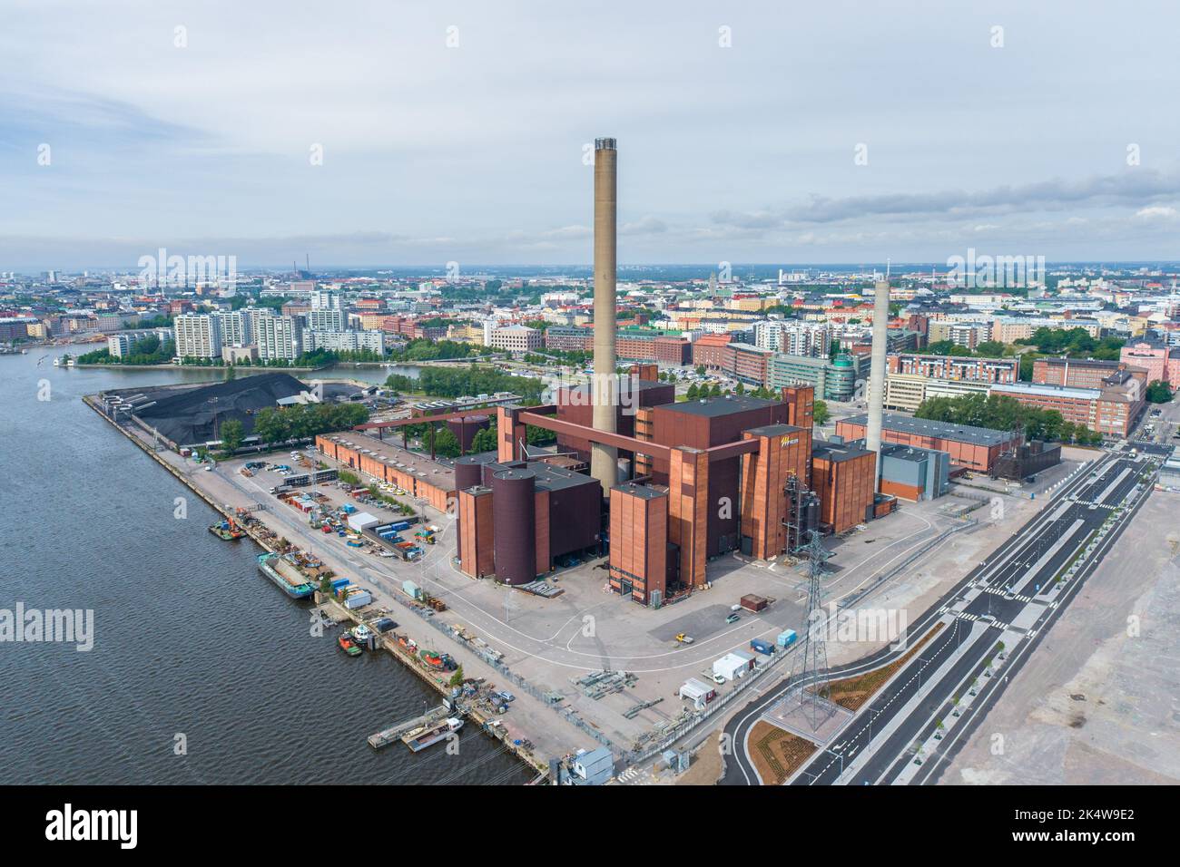 Hanasaari Power Plant is a coal-fired cogeneration power plant in ...