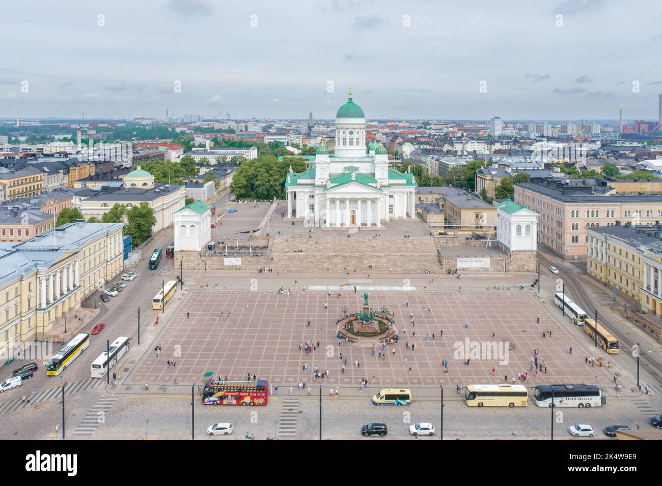 Helsinki Cathedral Square. One of the most famous Sightseeing Place in ...