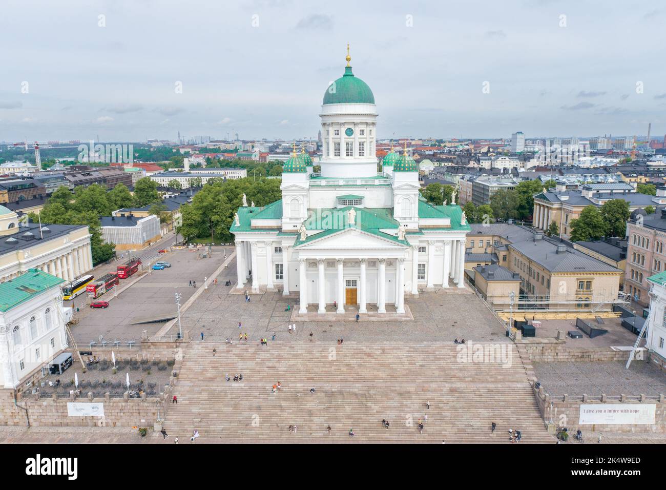 Helsinki Cathedral Square. One of the most famous Sightseeing Place in ...