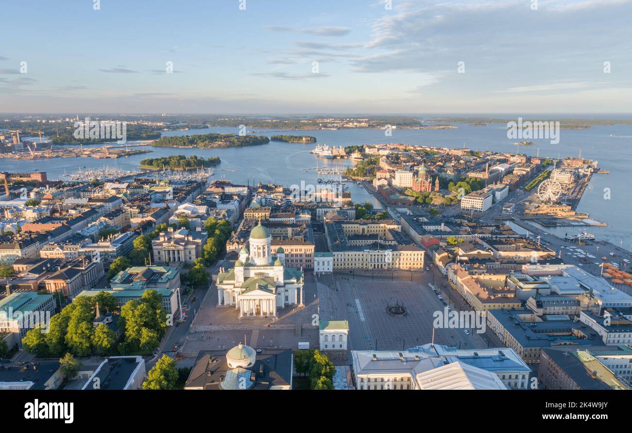Helsinki Cathedral Square. One of the most famous Sightseeing Place in ...