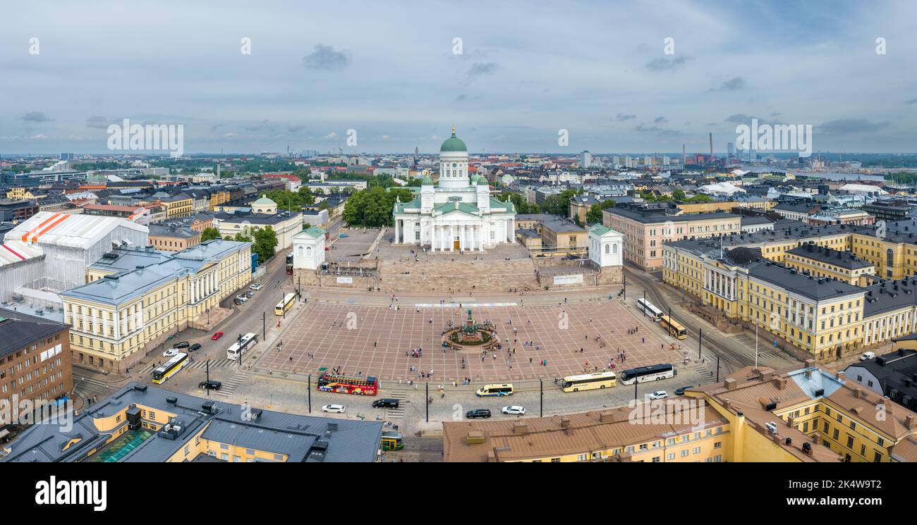 Helsinki Cathedral Square. One of the most famous Sightseeing Place in ...