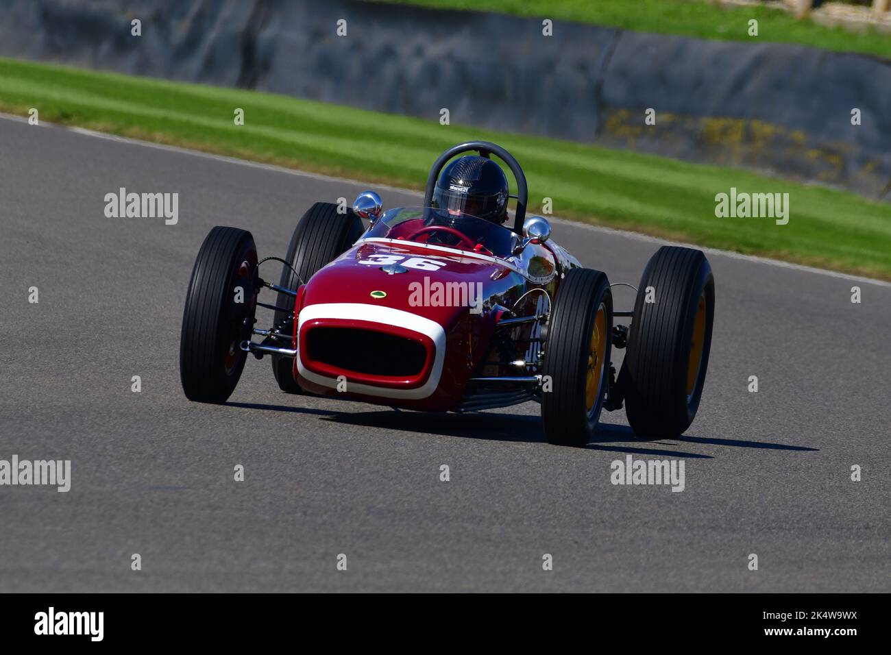 Brad Hoyt, Lotus-Alfa Romeo 18, Glover Trophy, a 25 minute race for 1½ ...