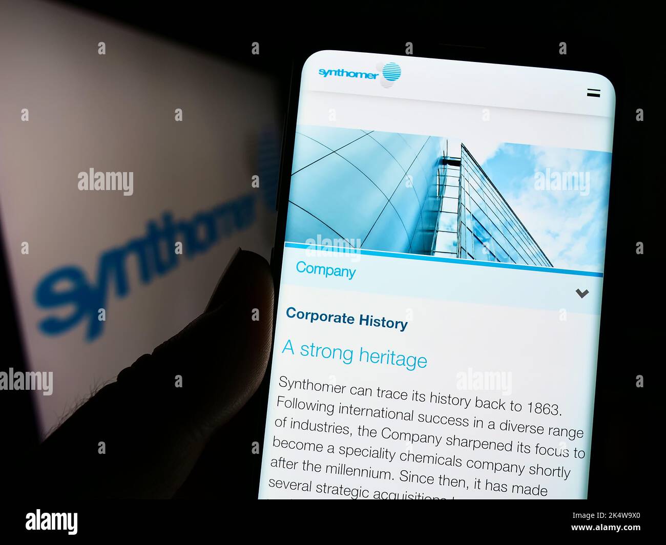 Synthomer plc hi-res stock photography and images - Alamy