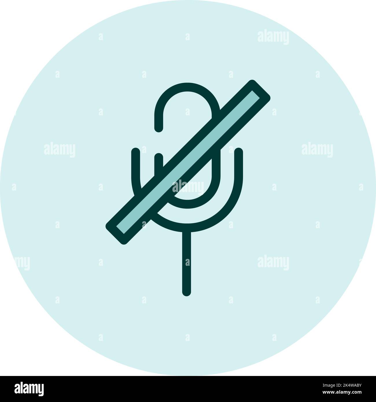 Mobile no microphone, illustration, vector on a white background Stock ...