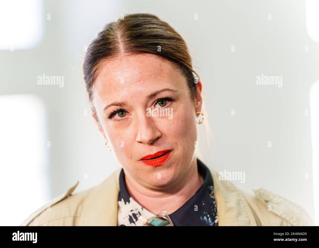 Hanau, Germany. 04th Oct, 2022. Wiebke Otto-Hanschmann, defense ...