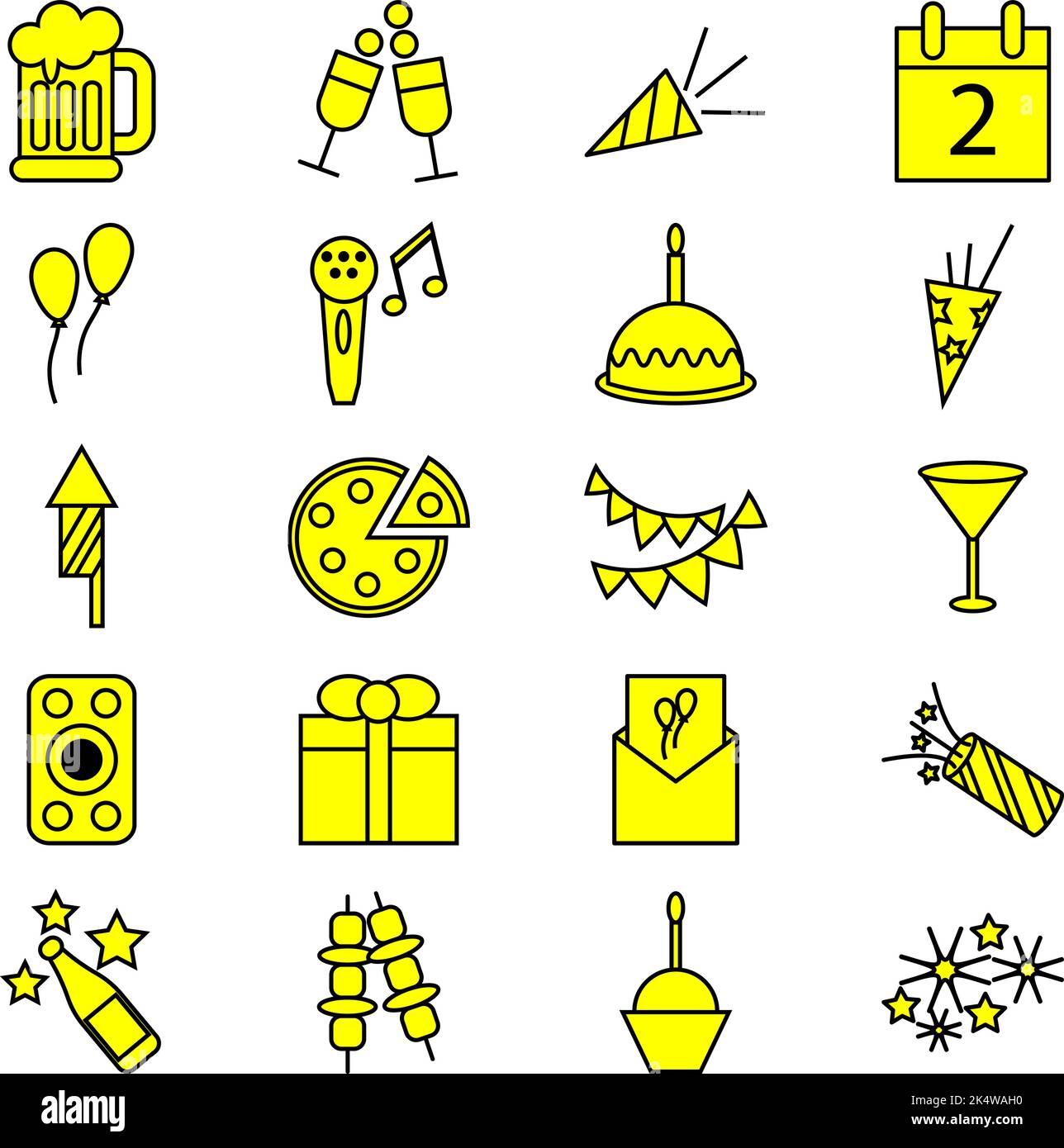 Holiday new party celebration Cut Out Stock Images & Pictures - Alamy
