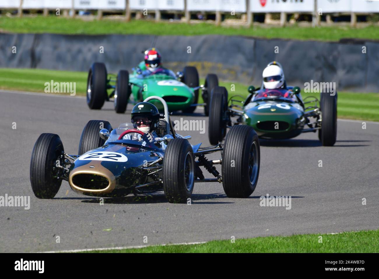 James King, Brabham-Climax BT17, Glover Trophy, a 25 minute race for 1½ ...
