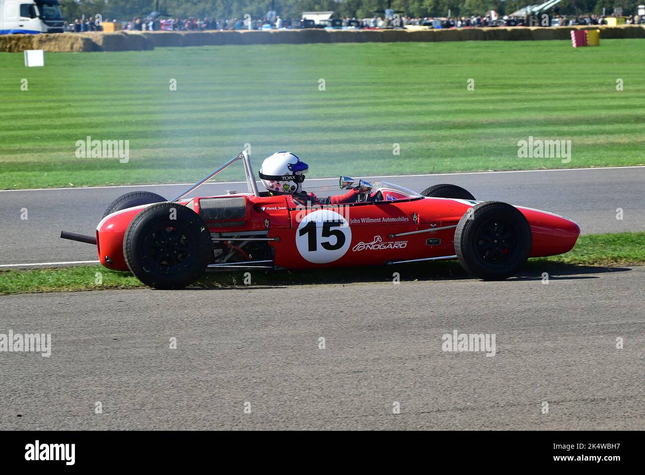 Ooops, Patrick Jamin, Lola-Ford T55, Glover Trophy, a 25 minute race ...