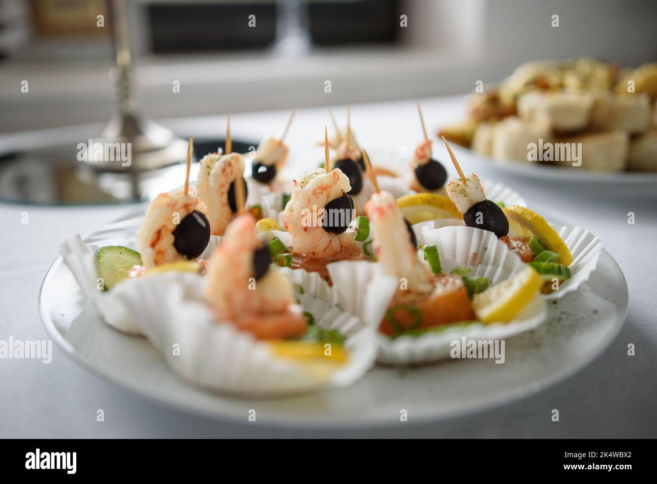 Prawn canape hi-res stock photography and images - Alamy