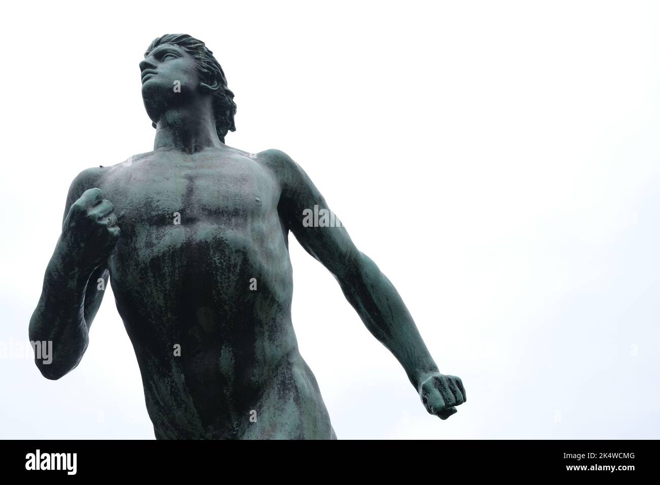 Greek runner sculpture hi-res stock photography and images - Alamy