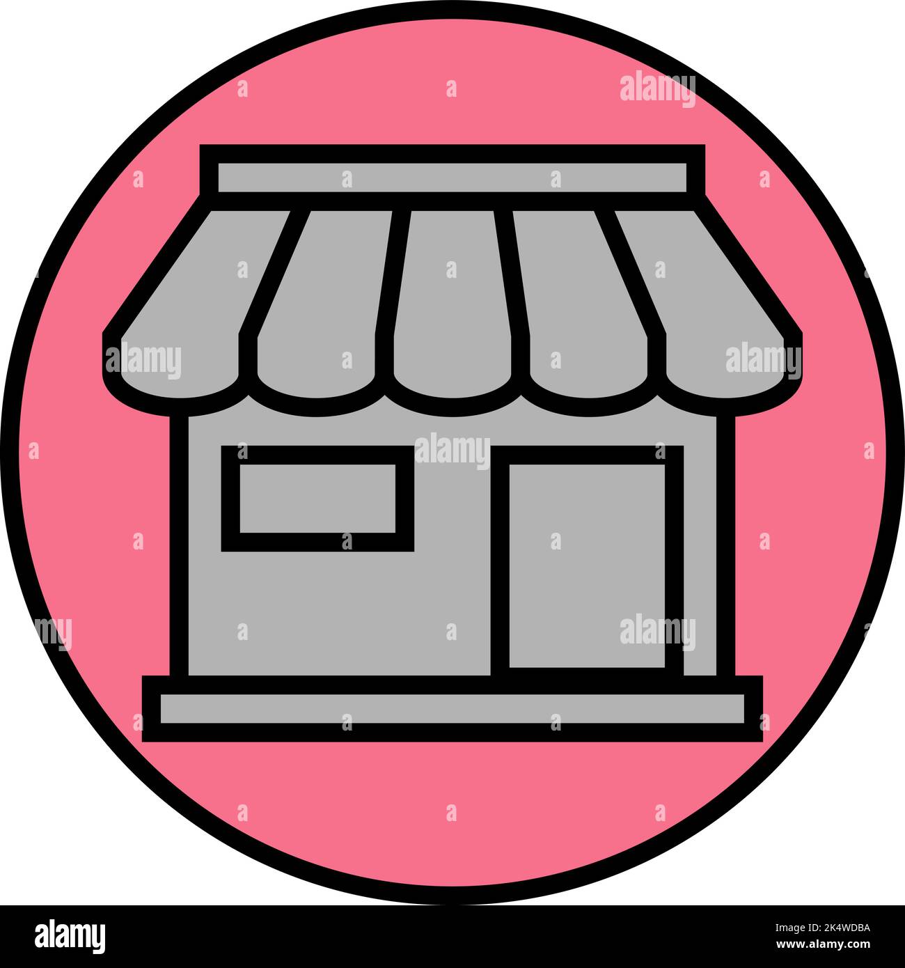 Store illustration Stock Vector Images - Alamy