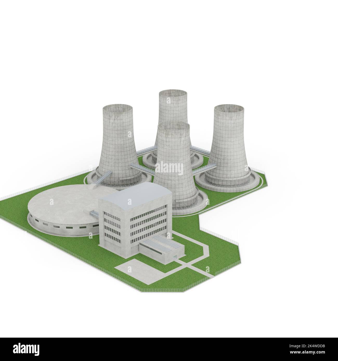 Nuclear Power Plant Model Kit