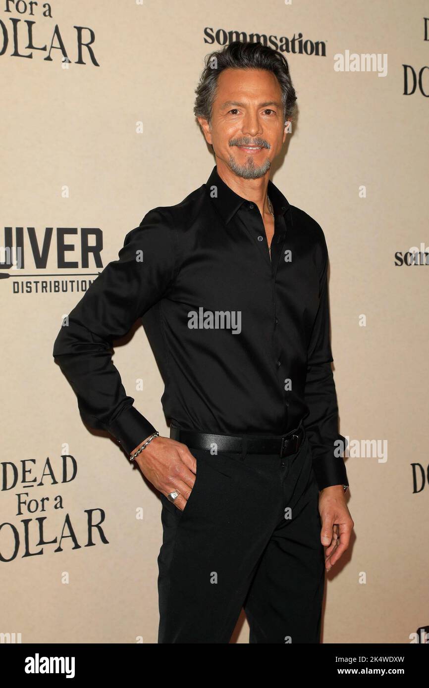 Los Angeles, CA. 28th Sep, 2022. Benjamin Bratt at arrivals for DEAD ...