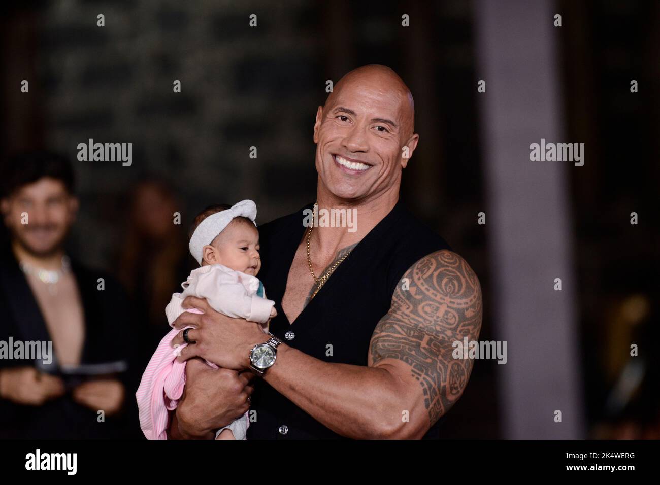 October 3, 2022, Mexico City, Mexico: Actor Dwayne Johnson attends the ...