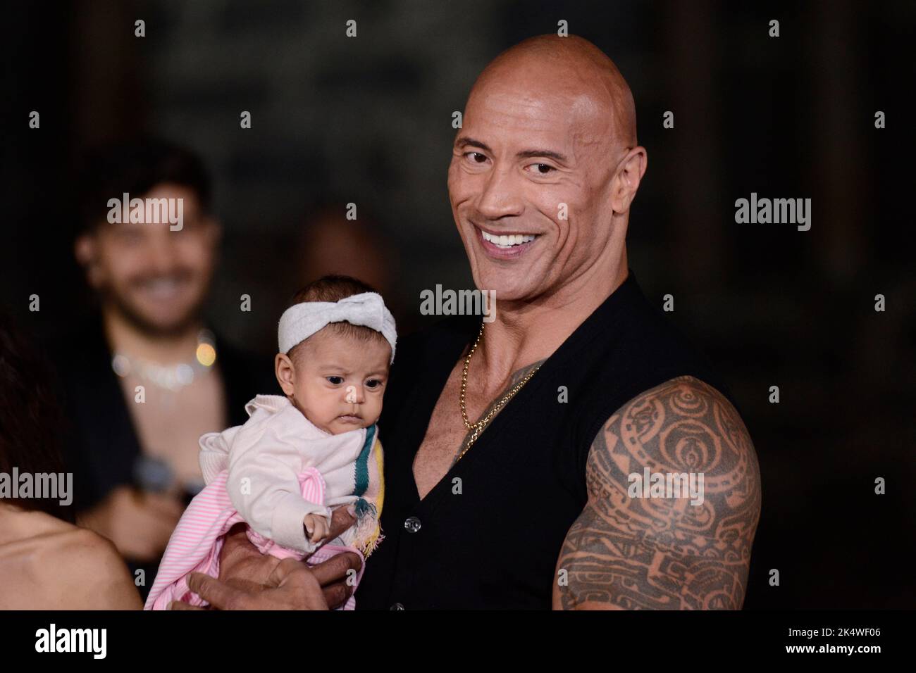 October 3, 2022, Mexico City, Mexico: Actor Dwayne Johnson attends the ...