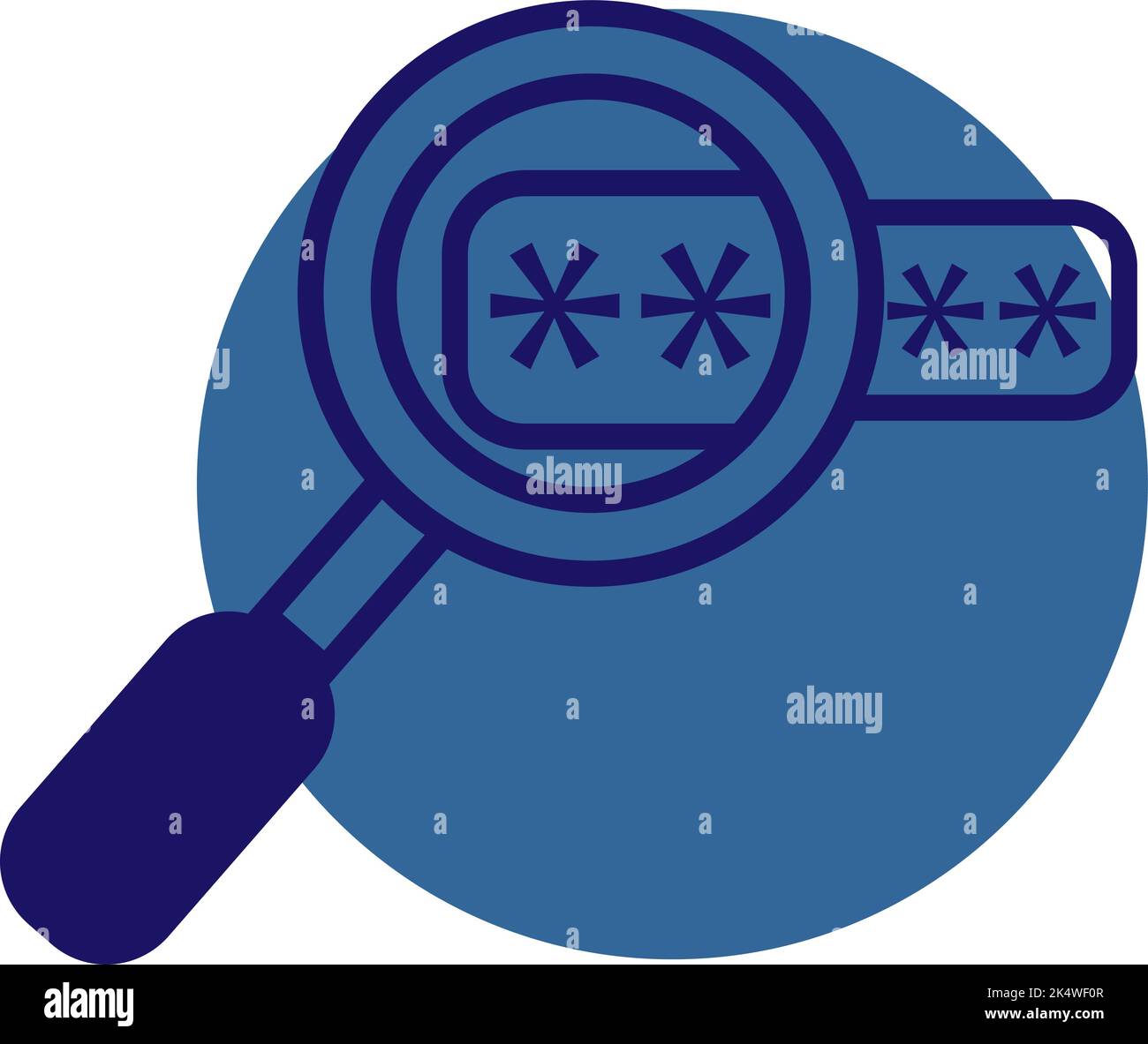 Password icon isolated on Stock Vector Images - Alamy