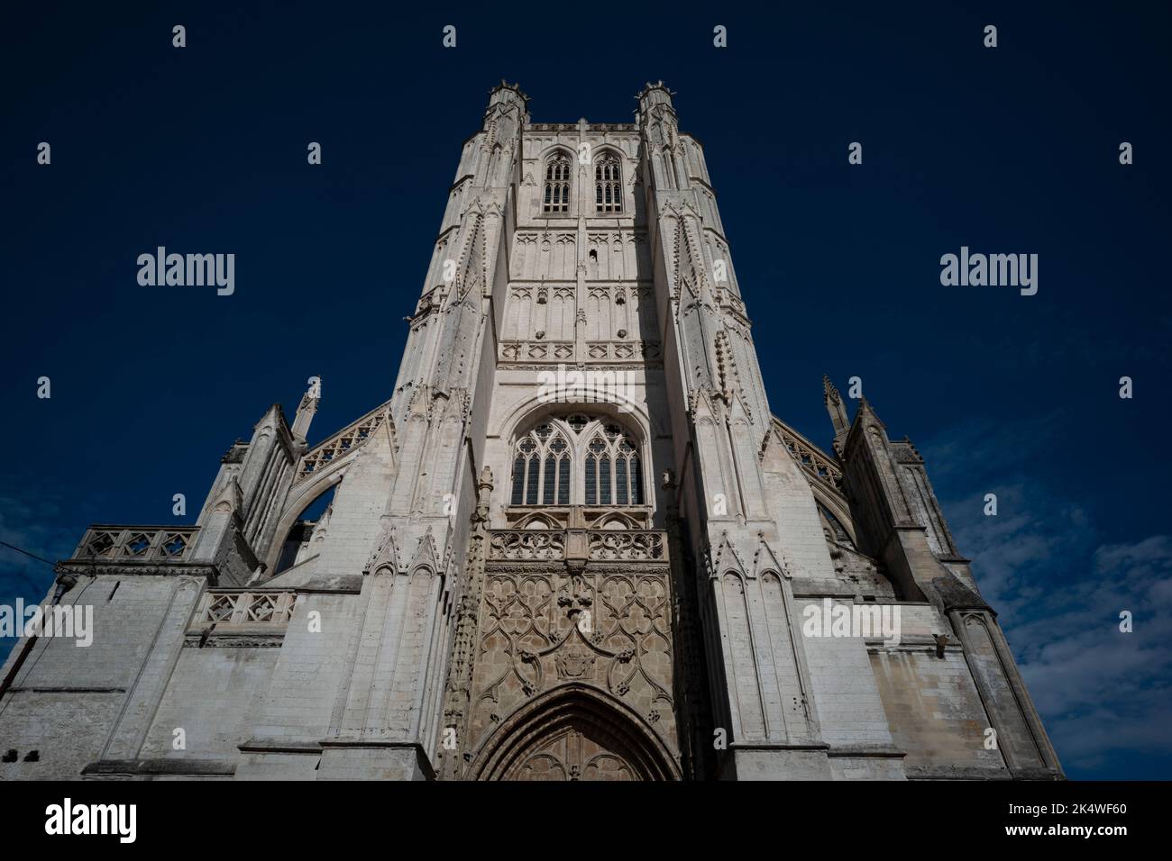 Saint-Omer Cathedral Pas de Calais France September 2022 Saint-Omer ...