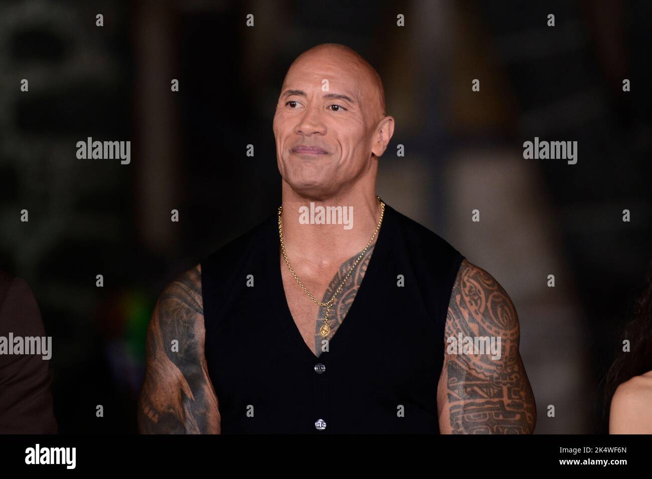 October 3, 2022, Mexico City, Mexico: Actor Dwayne Johnson attends the ...