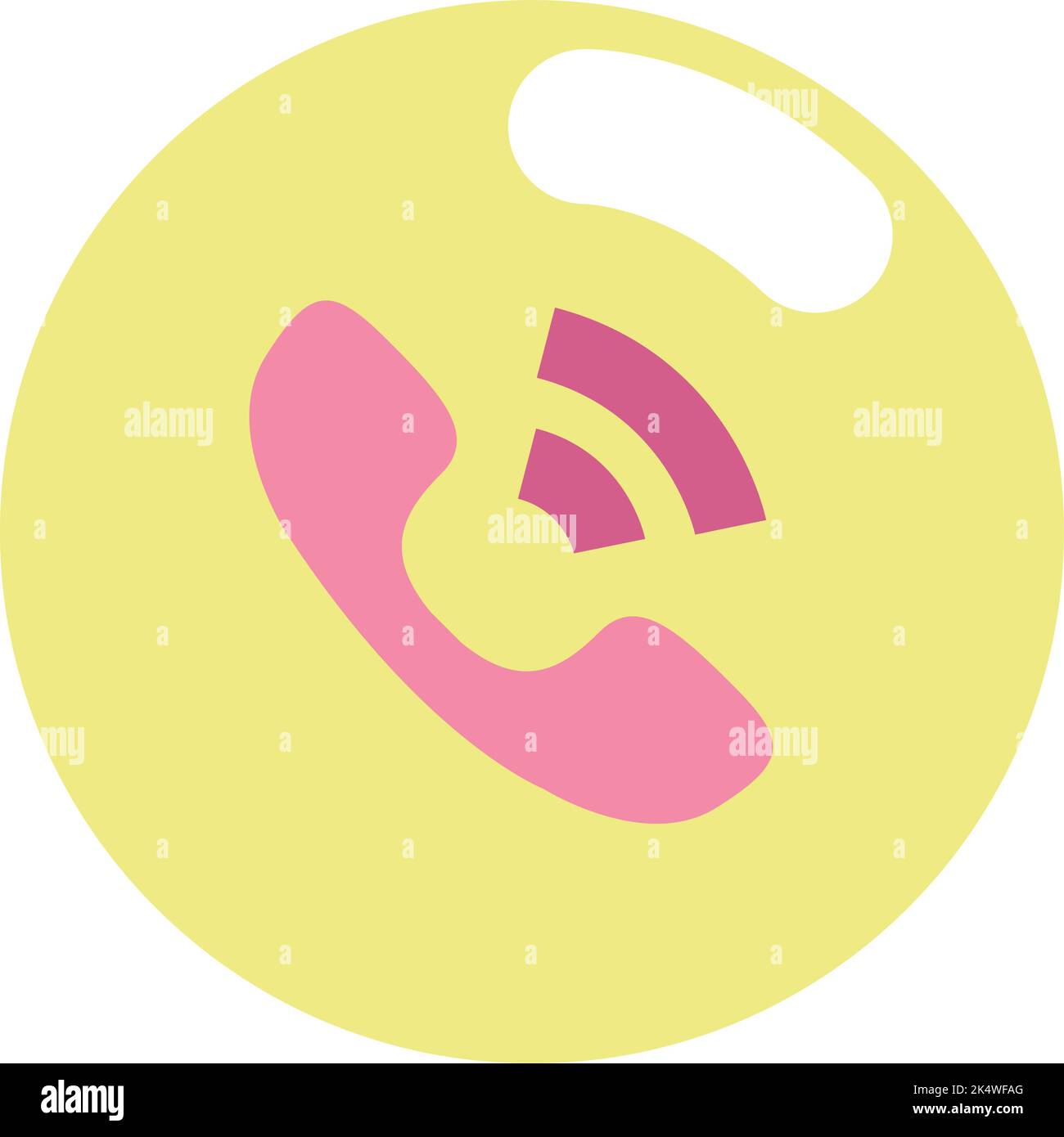 Banking call, illustration, vector on a white background Stock Vector ...