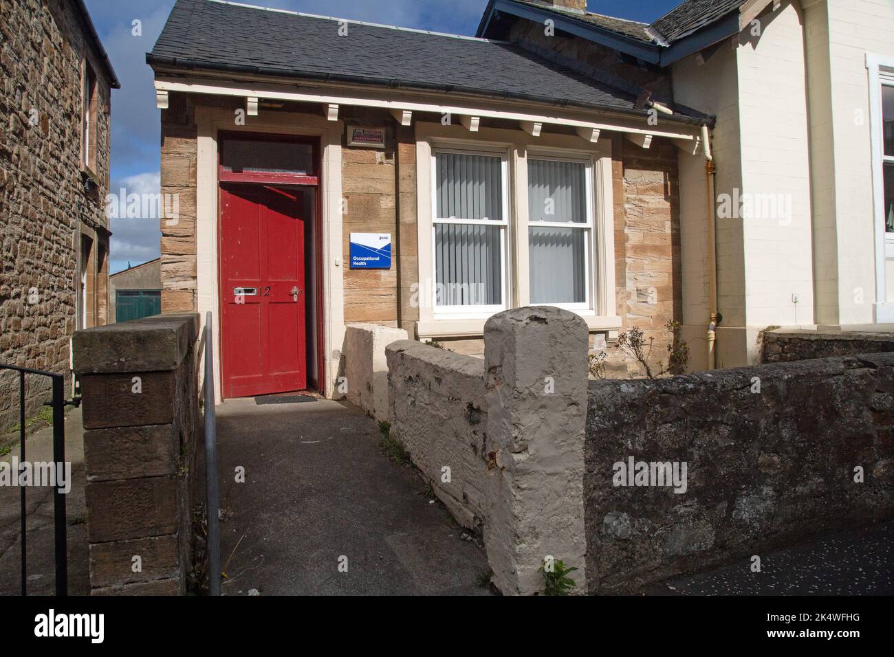 Bath Place, Ayr, Ayrshire, Scotland, September 27th 2022, A view of the ...