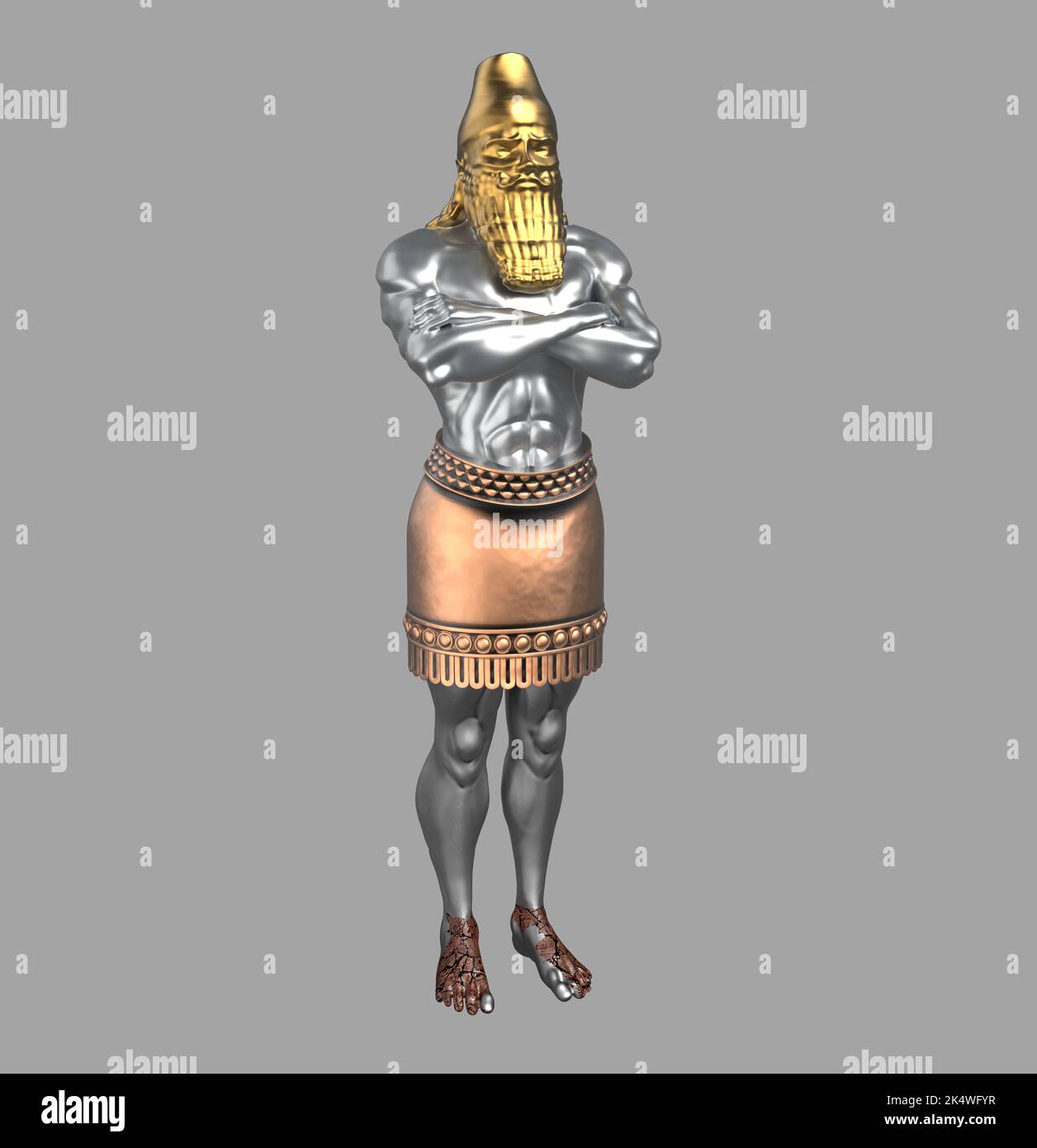 Nebuchadnezzars Statue King Nebuchadnezzar's Dream
