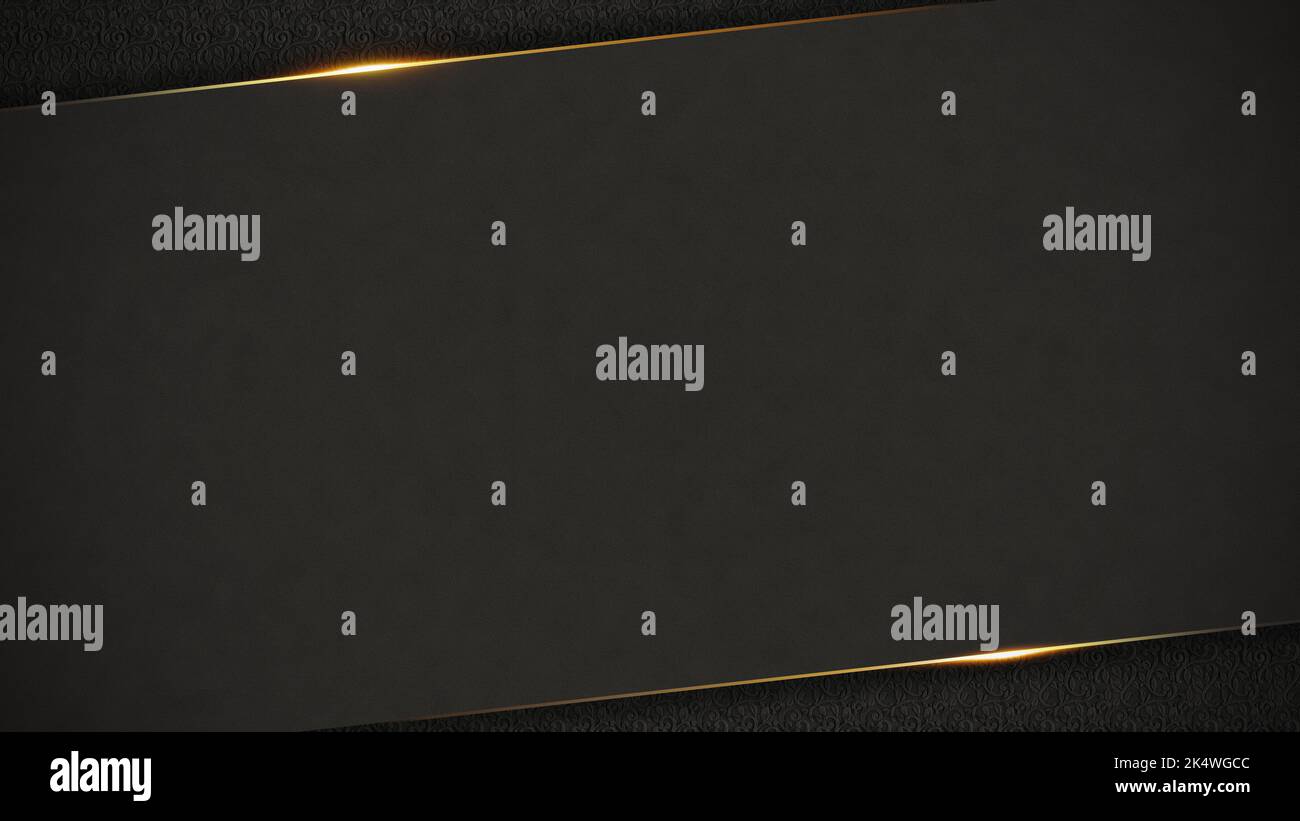 Luxury Background Presentation Frame Slide Layout Template Illustration ...