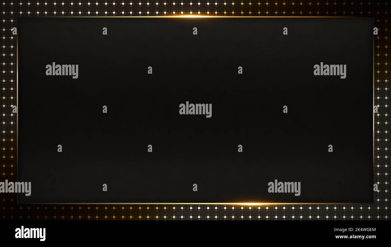 Luxury Background Presentation Frame Slide Layout Template Illustration ...