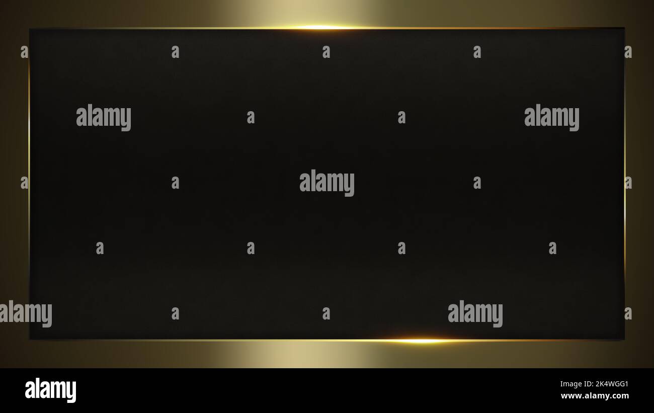 Luxury Background Presentation Frame Slide Layout Template Illustration ...