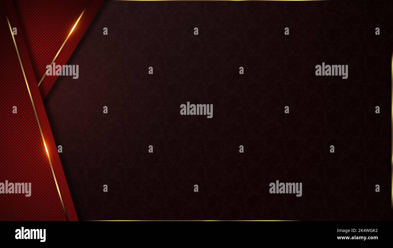 Luxury Background Presentation Slide Frame Layout Template Illustration ...