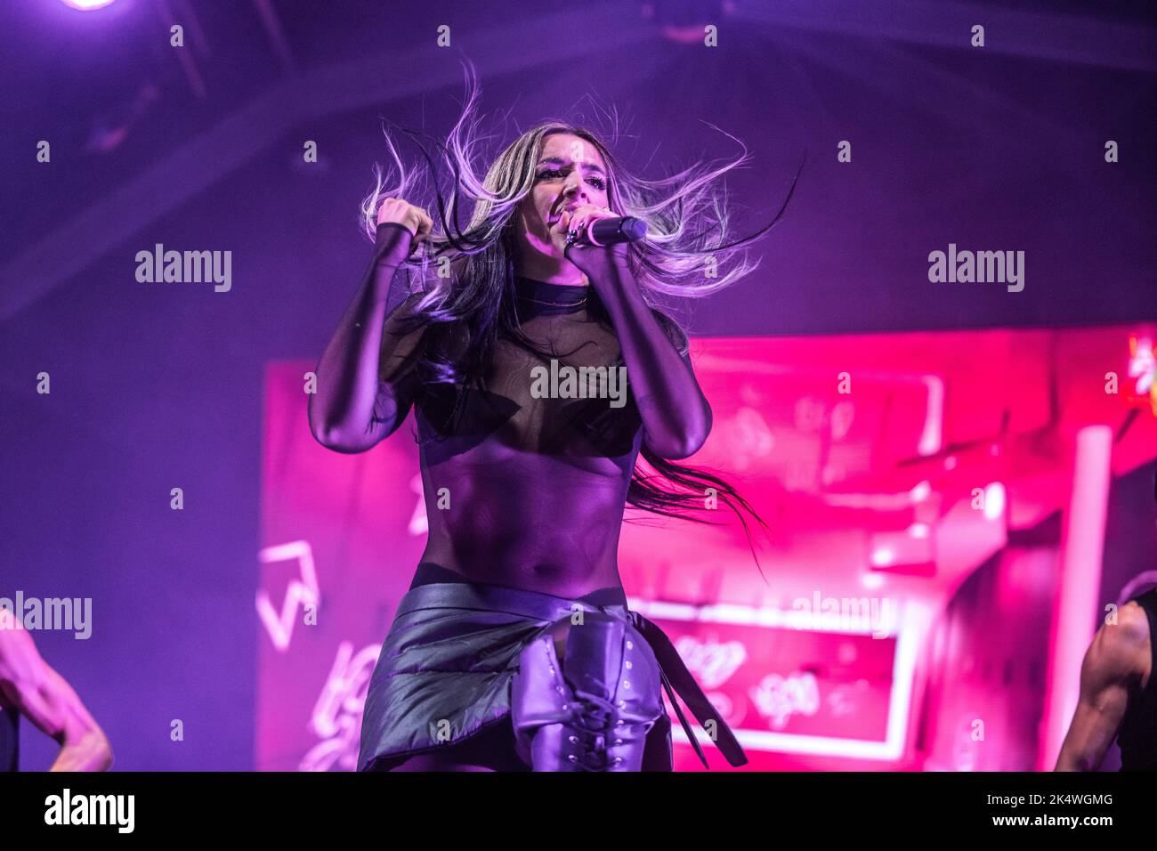 Lola Índigo performing at Festes de la Mercè, Barcelona 25 Sep. 2022 ...