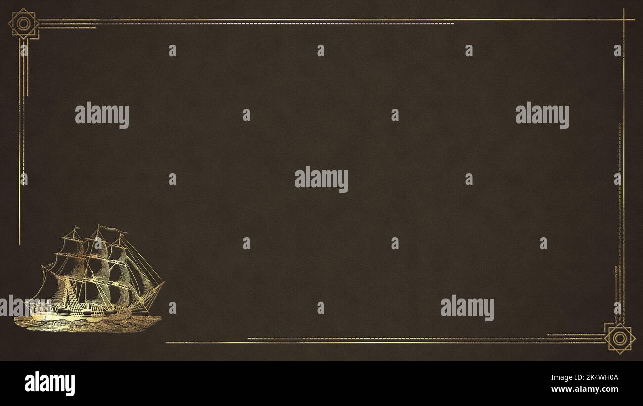 Boat Sailing Marine Travel World Template Presentation Layout ...