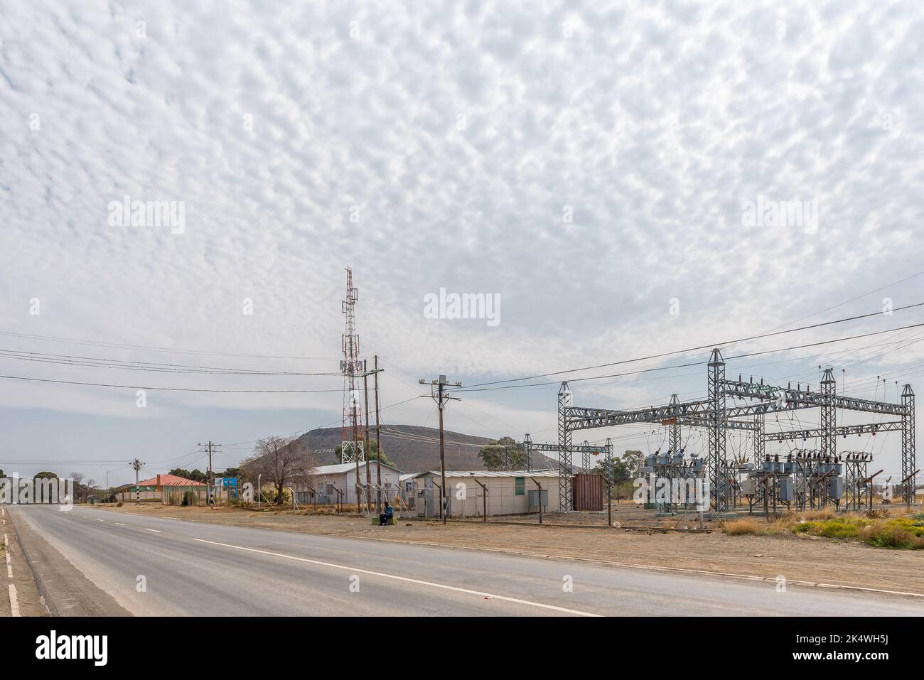 VICTORIA WEST, SOUTH AFRICA - SEP 2, 2022: A street scene, with an ...