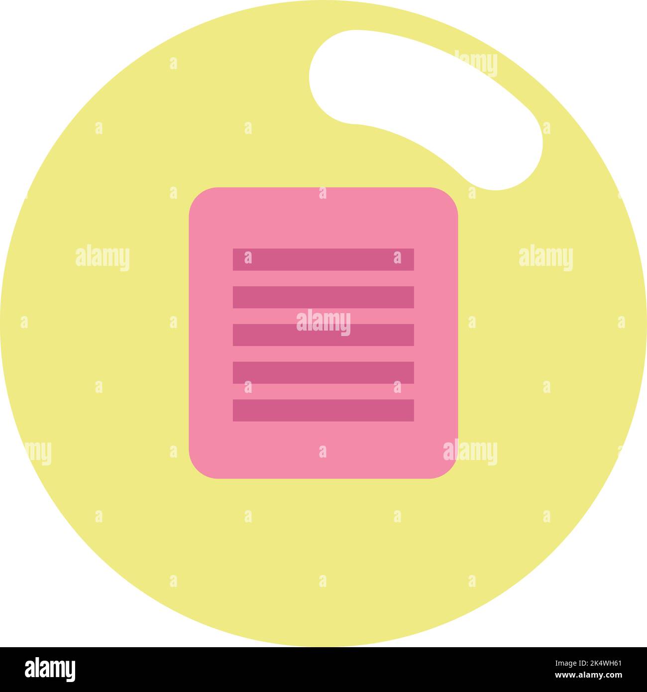 Banking documents, illustration, vector on a white background Stock ...