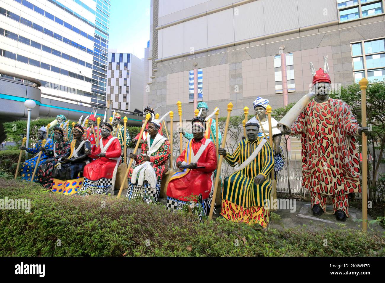 A Public Art in the city of Tachikawa Tokyo Japan Stock Photo - Alamy