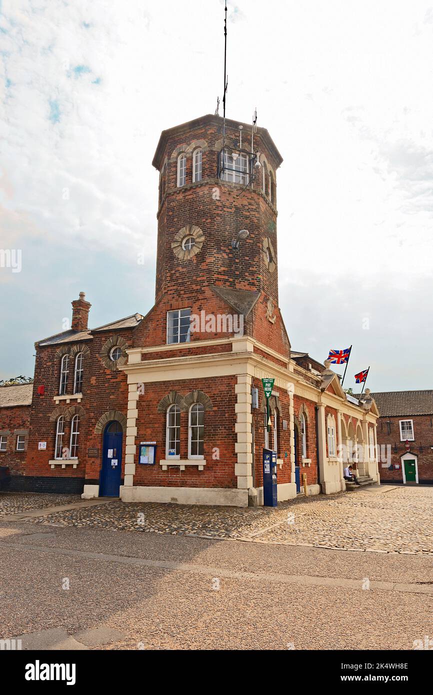 The Pilots Office with Octagonal Tower on Common Staithe Quay in King's ...