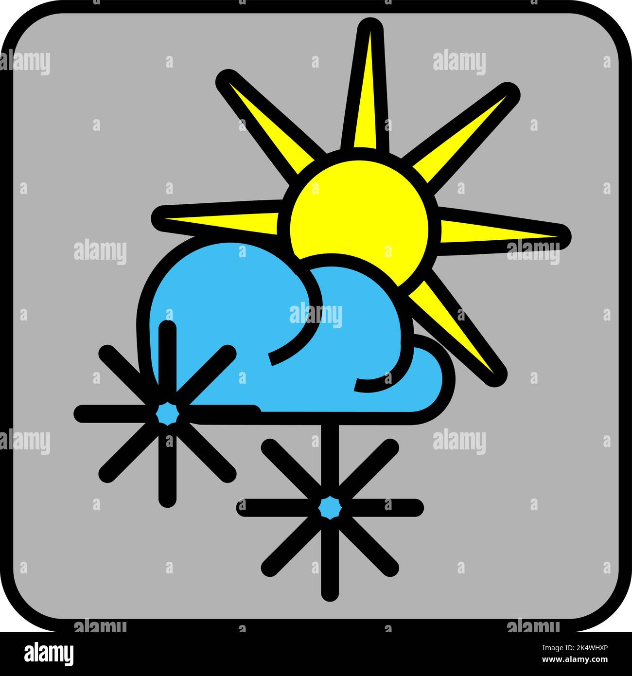 Sunny illustration hi-res stock photography and images - Alamy