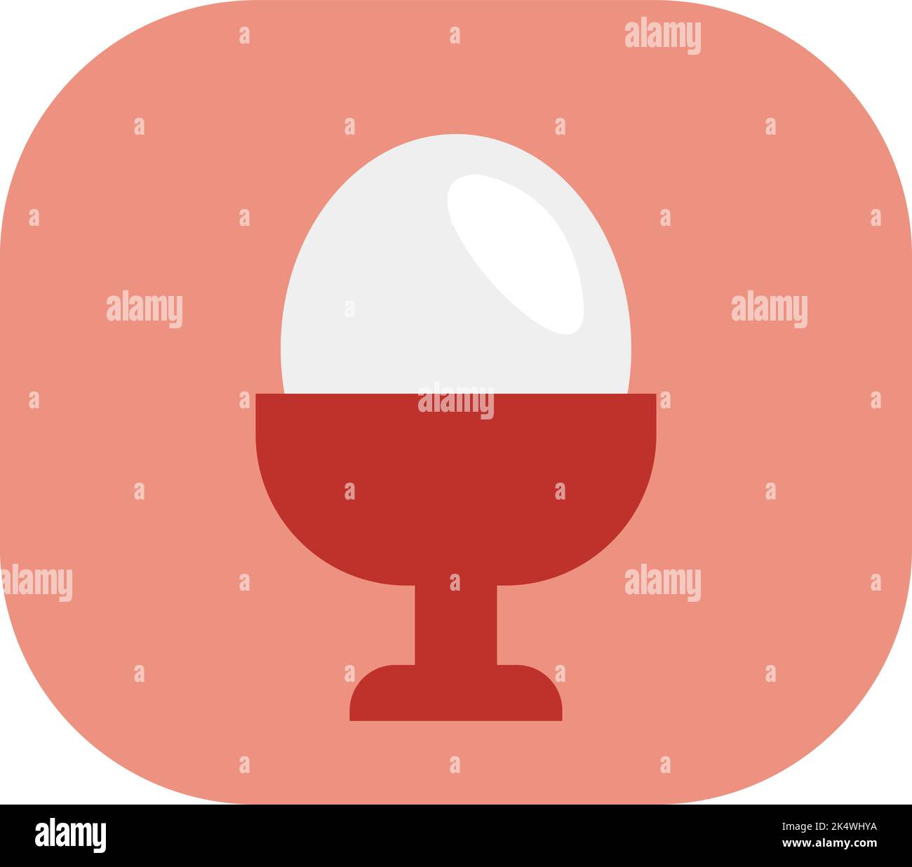 Organic farm eggs one Stock Vector Images - Alamy