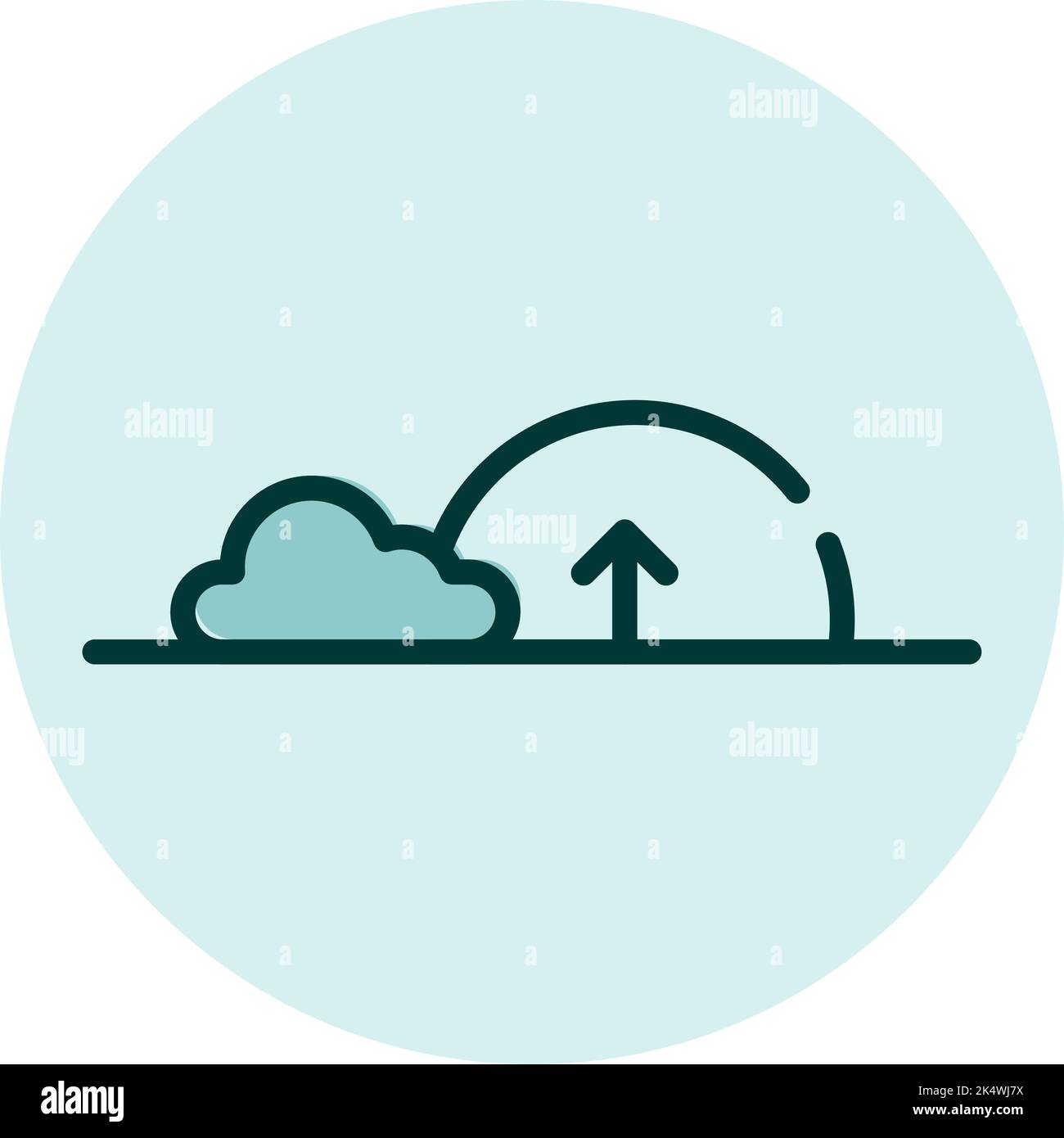 Sunrise overcast Cut Out Stock Images & Pictures - Alamy