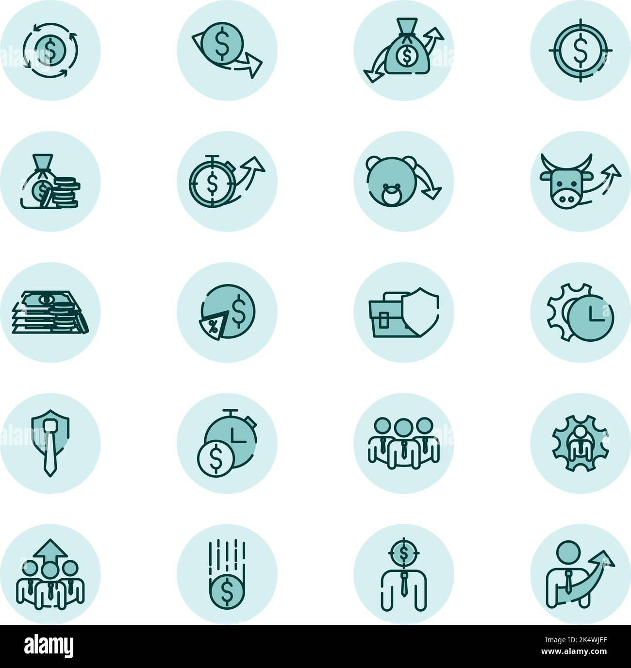 Business strategy, illustration, vector on a white background Stock ...