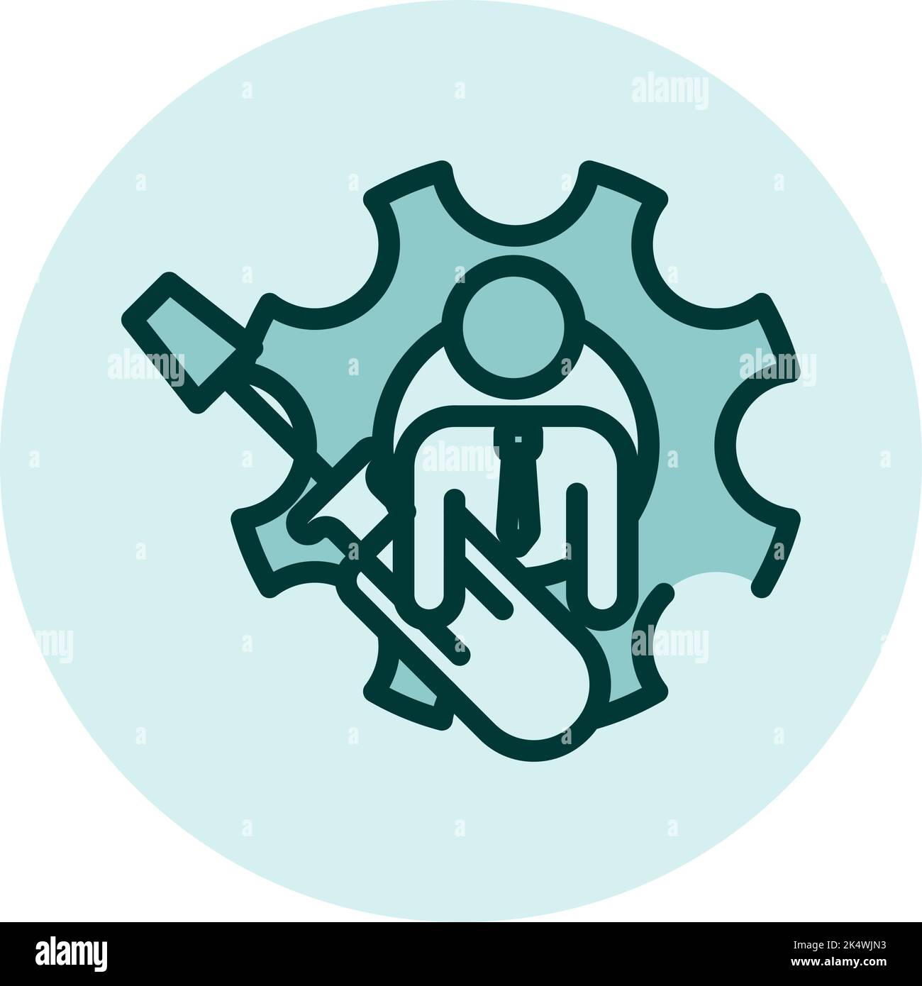 Business skills, illustration, vector on a white background Stock ...