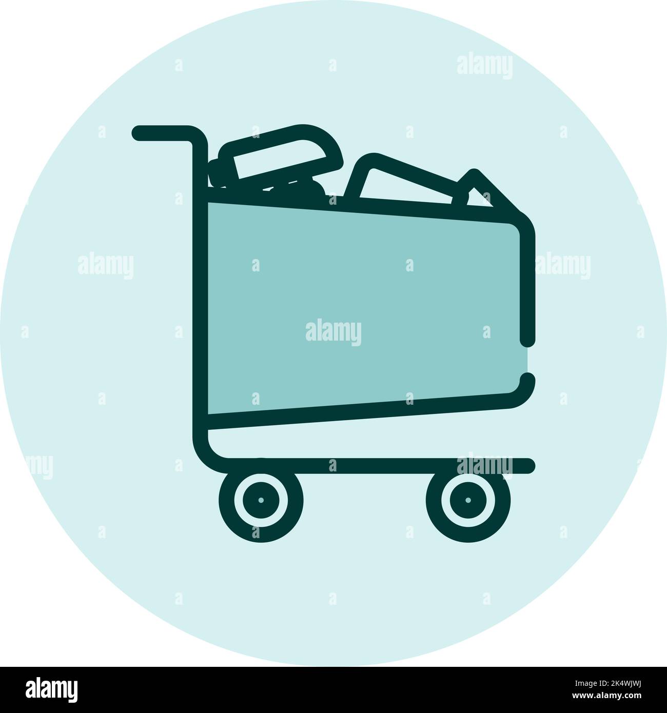 Business industry consumer goods, illustration, vector on a white ...