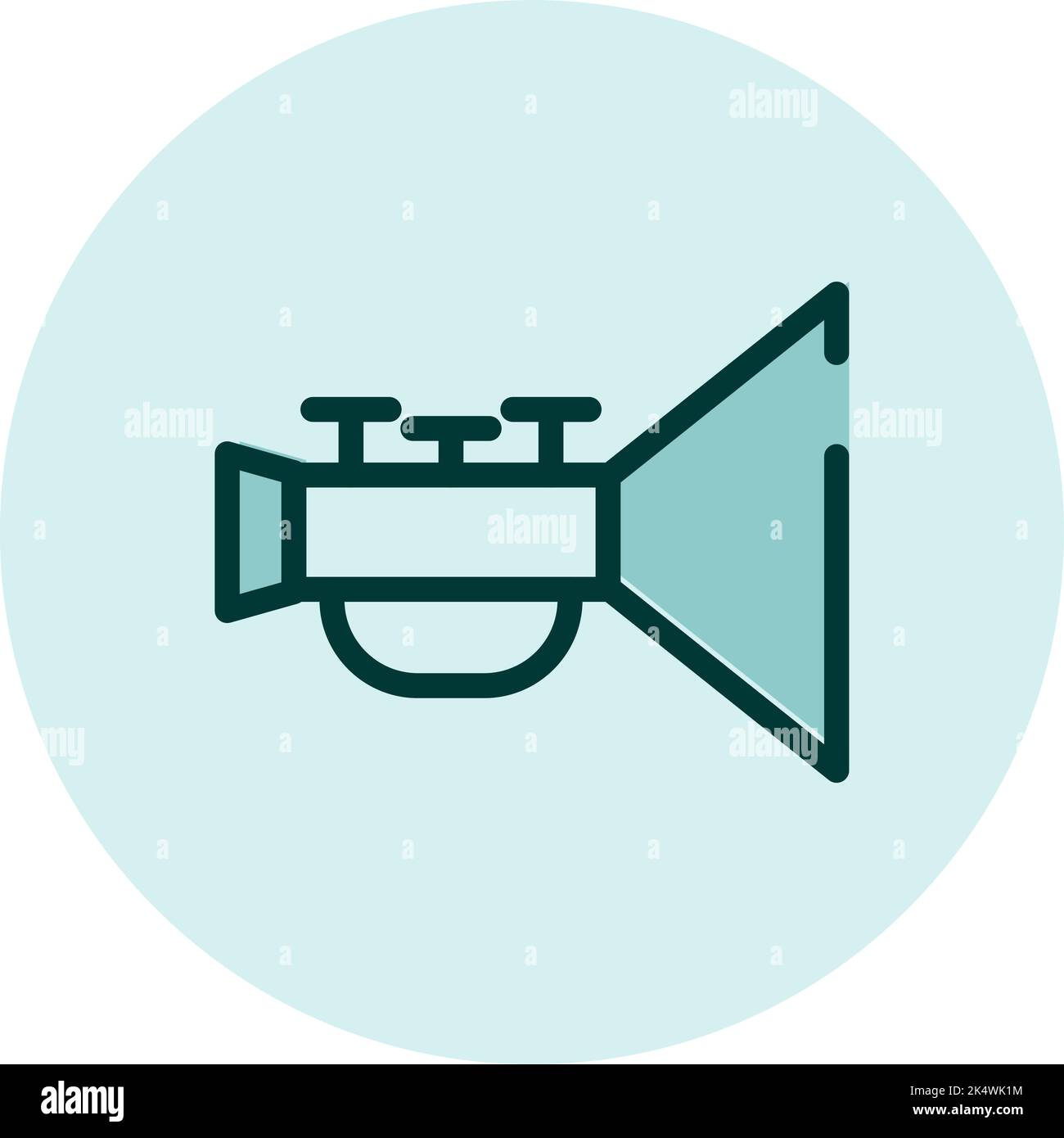 Car sound, illustration, vector on a white background Stock Vector ...