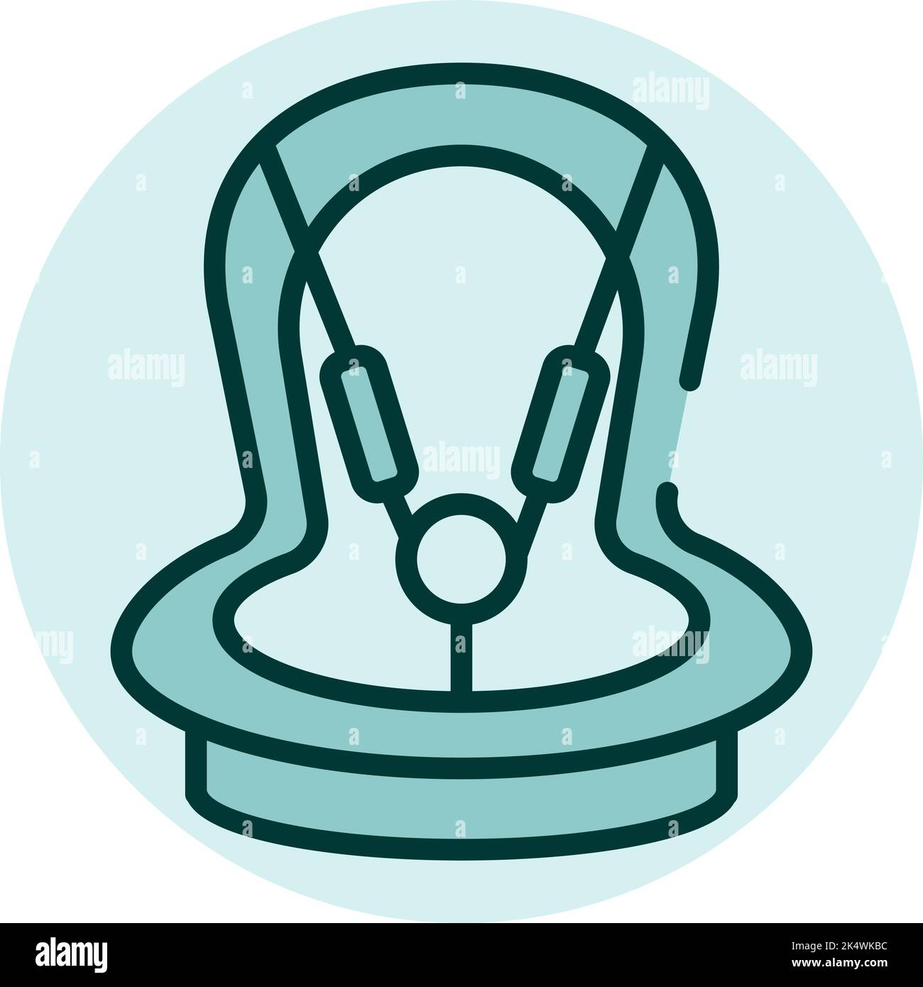 Safety seat belt on Stock Vector Images - Alamy