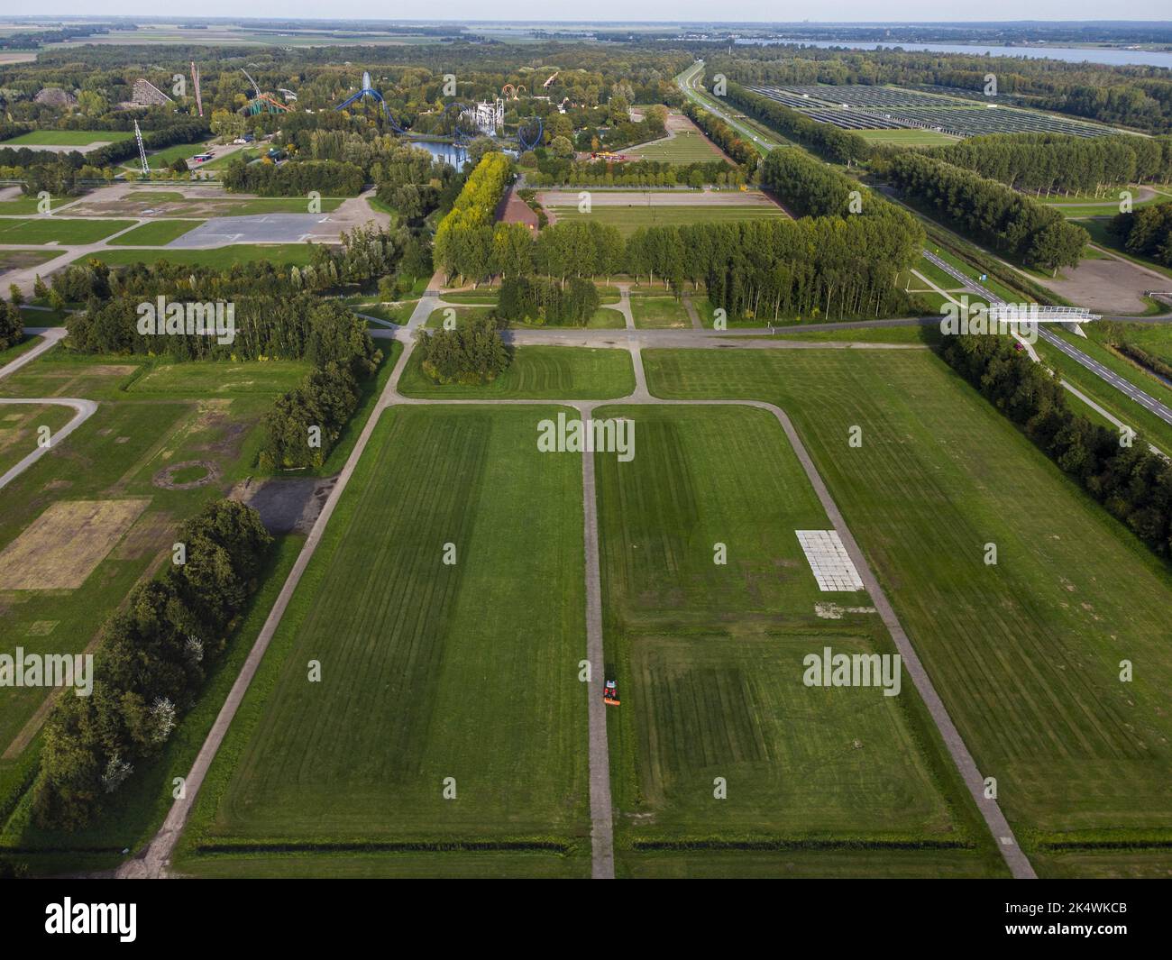 2022-10-04 16:57:18 DRONTEN - Drone photo of the event site on the ...