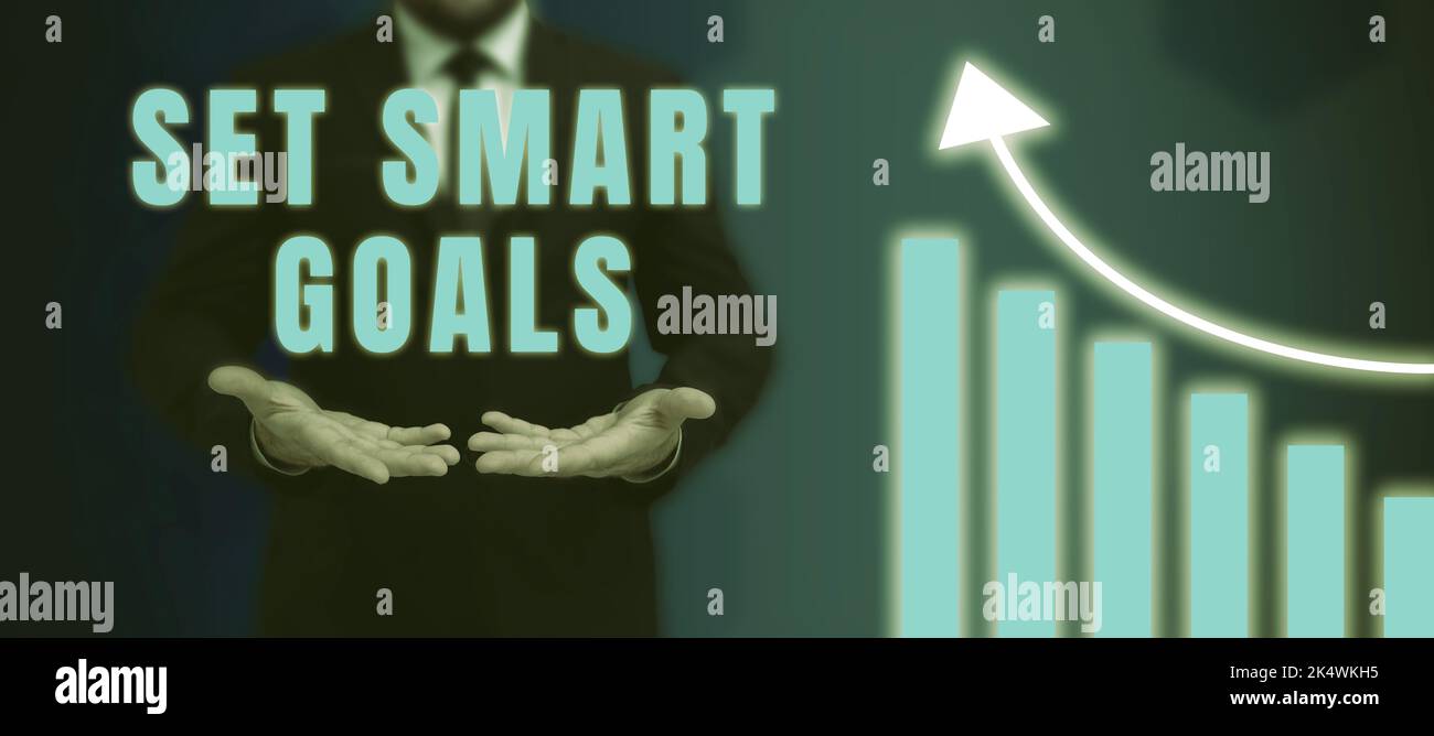 Conceptual display Set Smart Goals. Business showcase Establish ... Conceptual display Set Smart Goals. Business showcase Establish ...