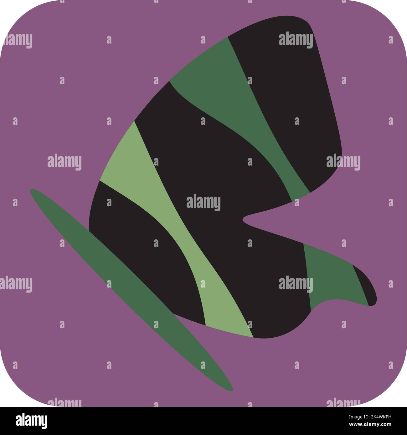 Wildlife butterfly, illustration, vector on a white background Stock ...