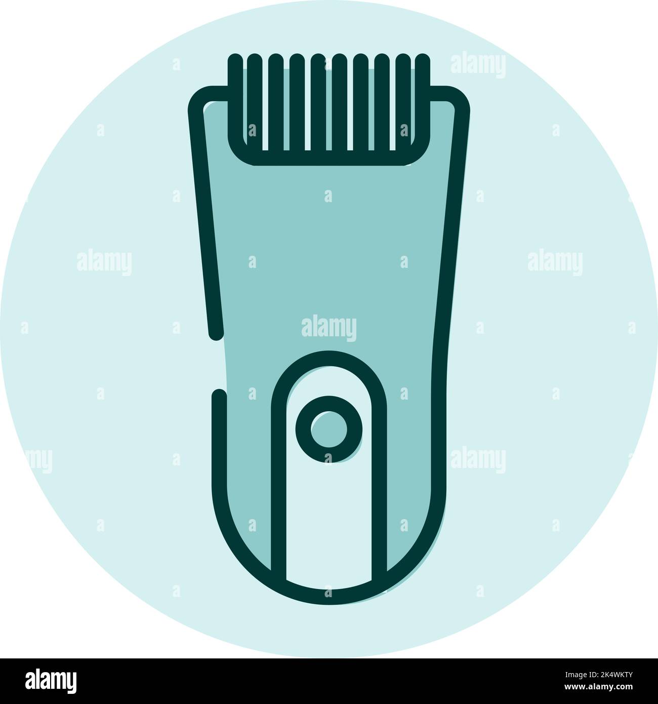 Man had a hair cut Stock Vector Images - Alamy